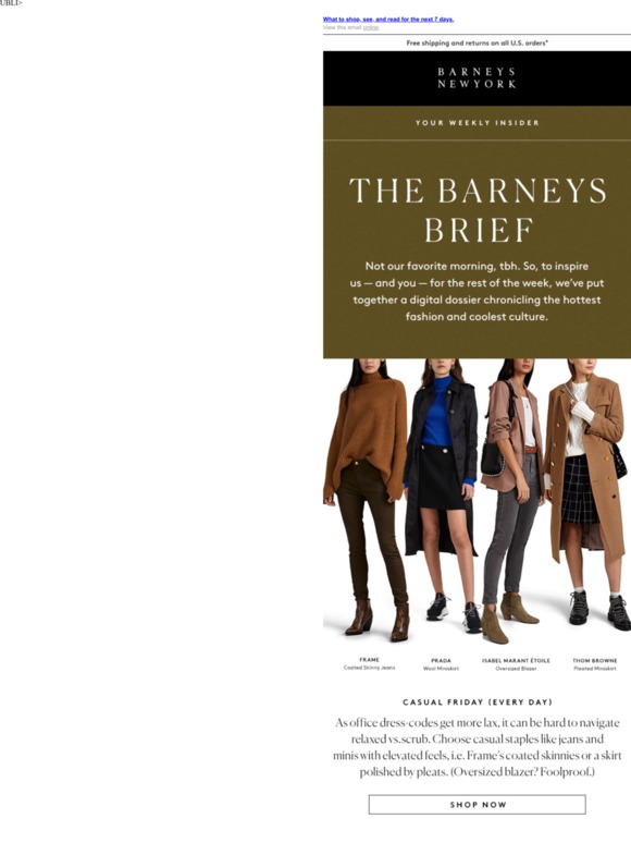 Barneys New York: Spice Up Your Look With This Hue | Milled