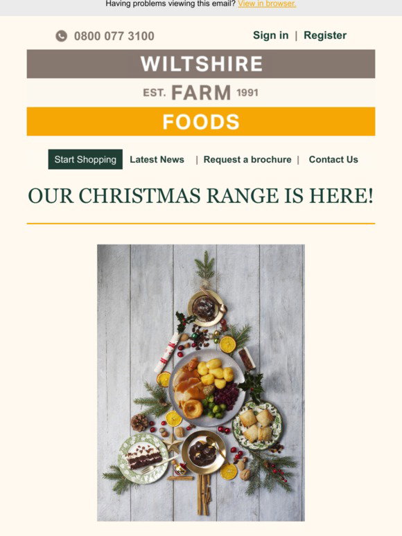 Wiltshire Farm Foods: Christmas is here! | Milled