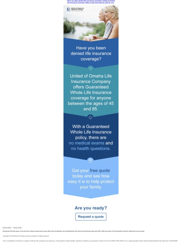 Mr. Food: Life insurance with no medical exam and no health questions ...