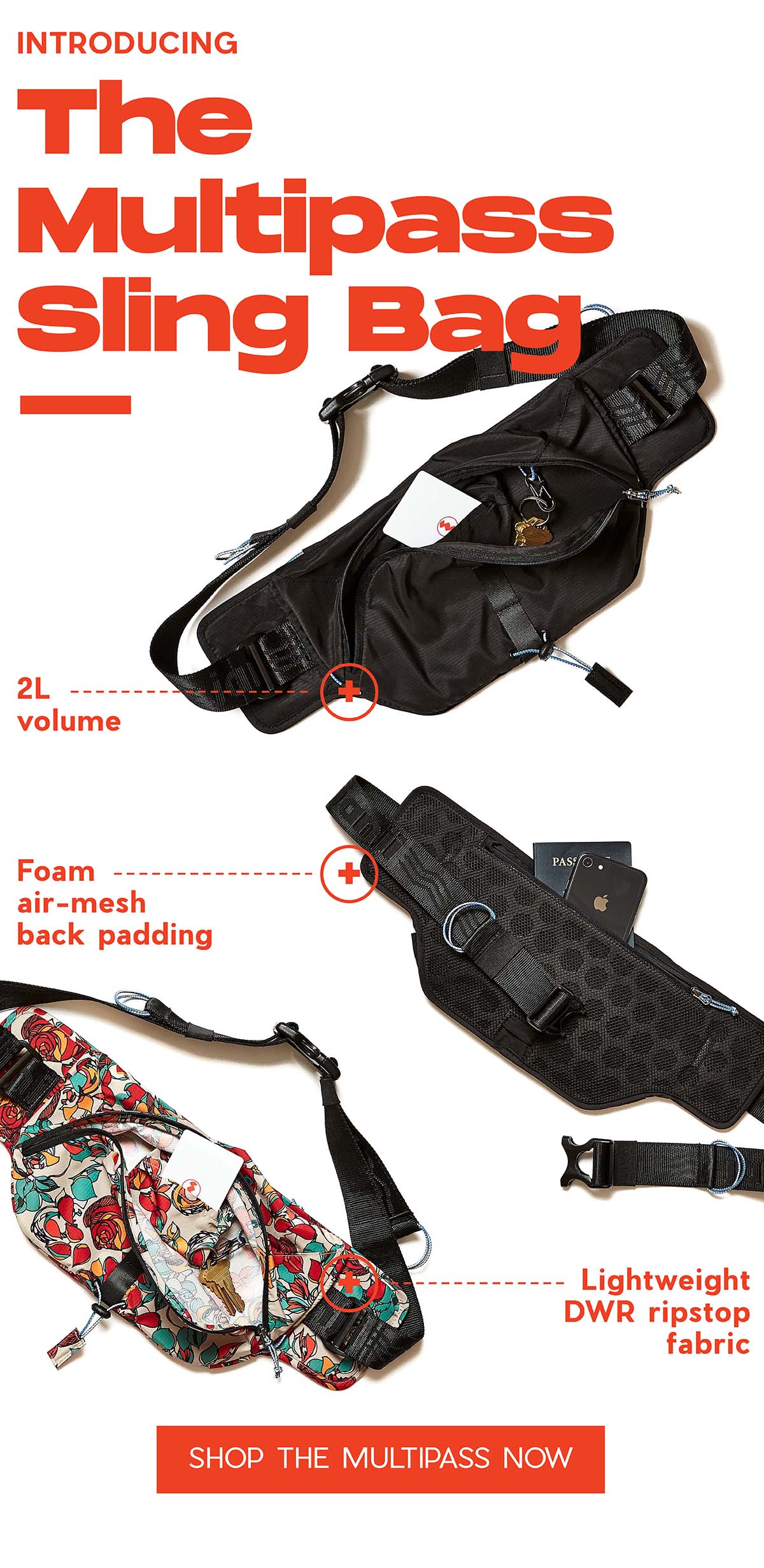 Janji: Introducing The Multipass—The First Running Sling Bag | Milled