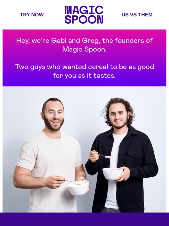 Magic Spoon: Meet the Founders of Magic Spoon | Milled