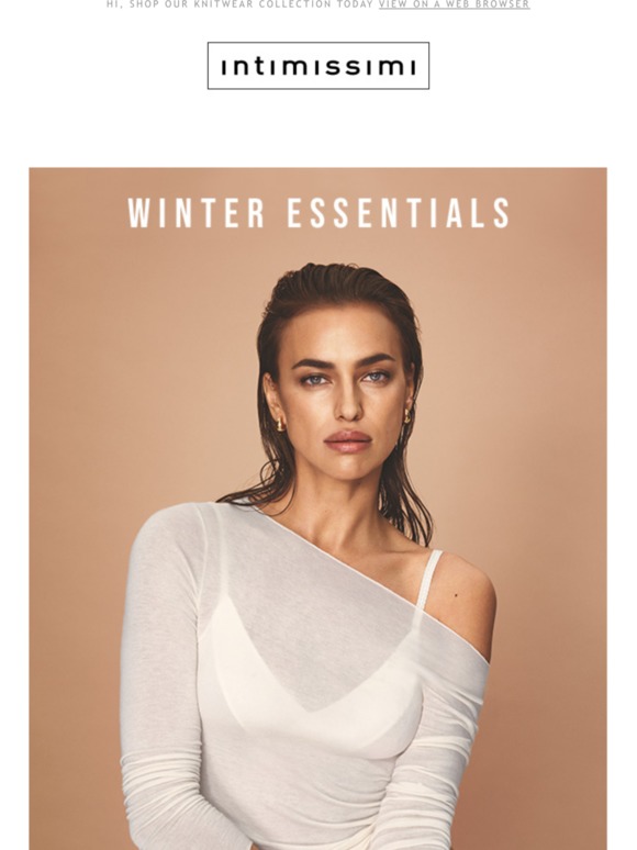 Intimissimi: Your winter essentials are here, 50% off inside! | Milled
