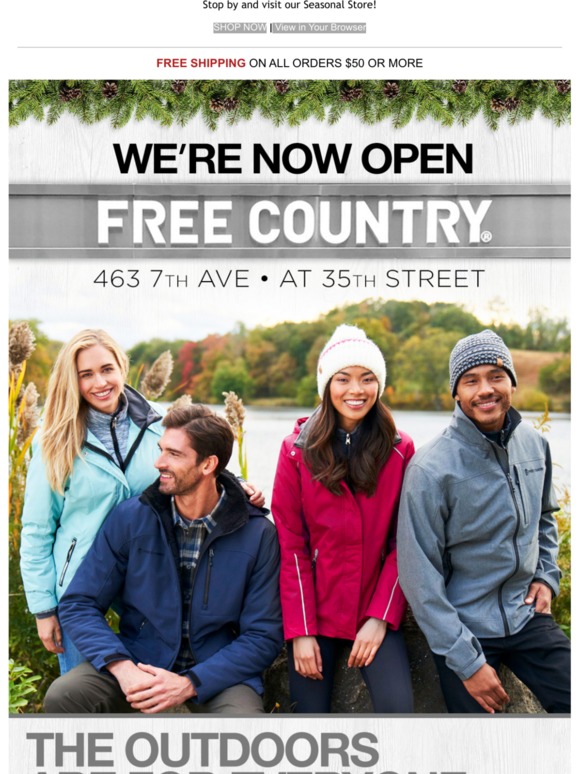 Free Country: ️ NOW OPEN in NYC! | Milled