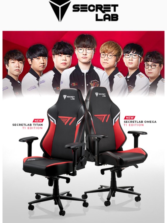 Secretlab: The Secretlab T1 Edition is here | Milled