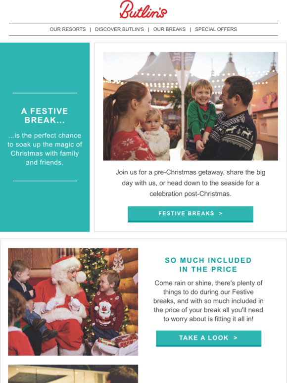Butlins: 🎄 Twinkly lights, tinsel, Christmas jumpers and hot chocolate ...
