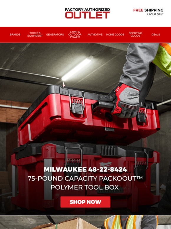 Factory Authorized Outlet: Milwaukee PACKOUT™ » Storage Solutions For ...