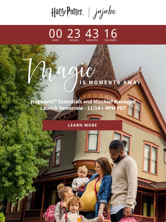 Ju-Ju-Be: New Harry Potter™ Countdown Begins NOW | Milled