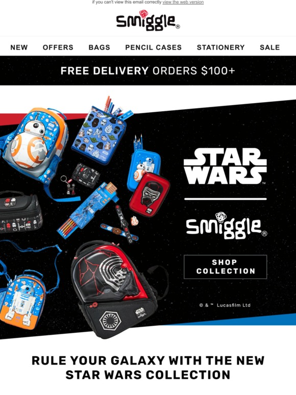 Smiggle: Find your force at Smiggle with our exclusive Star Wars ...
