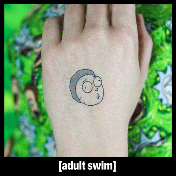 inkbox Tattoos: GET SCHWIFTY Inkbox + Rick & Morty Is Here | Milled