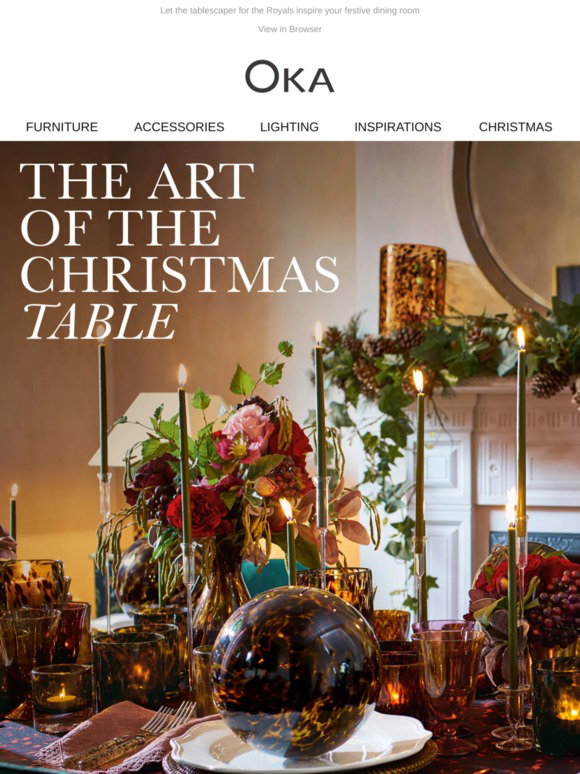 OKA: The Art of The Christmas Table | Milled