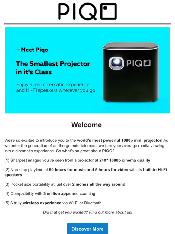 PIQO: Welcome to PIQO! | Milled