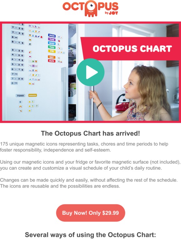 Joy: The Octopus Chart has arrived! | Milled