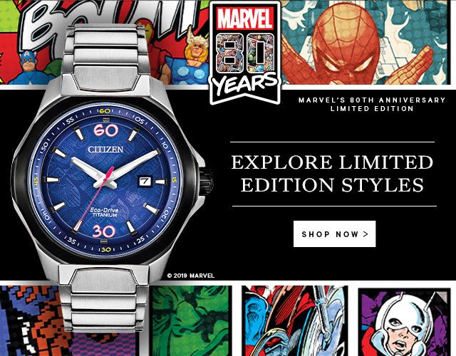 Citizen: This Limited-Edition Marvel Watch is already a Best Seller ...