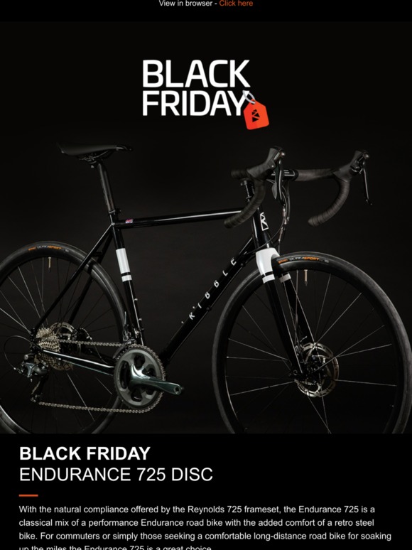 Ribble Cycles: Our Black Friday Endurance 725 Disc | Milled