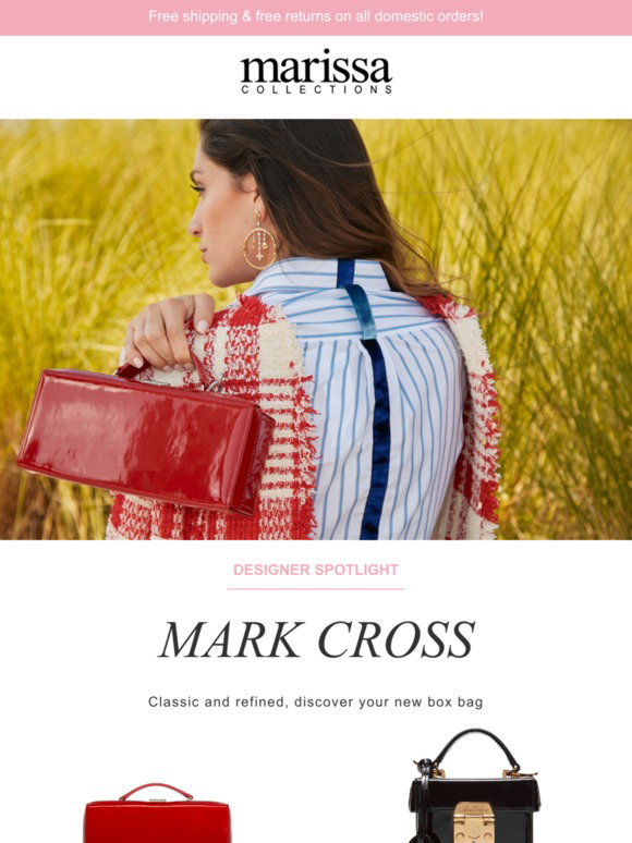 Marissa Collections: Designer Spotlight: Mark Cross | Milled