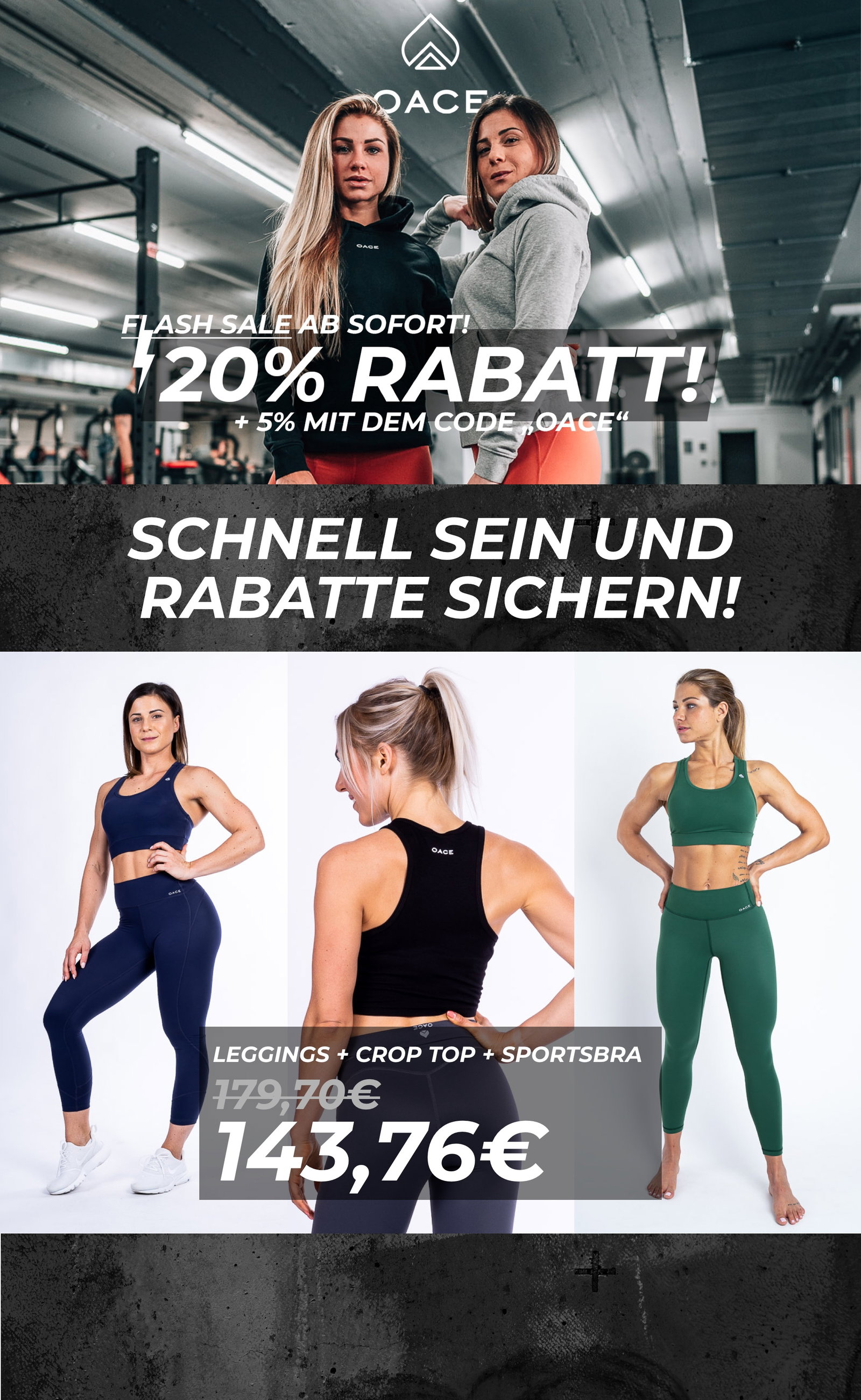 Oace.Shop: JETZT 25% SPAREN - Die Zeit läuft! 20%+5% (Code: OACE) 😍 ...