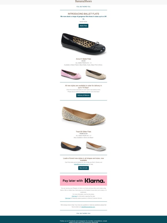 BananaShoes: Introducing Ballet Flats... 💋 | Milled
