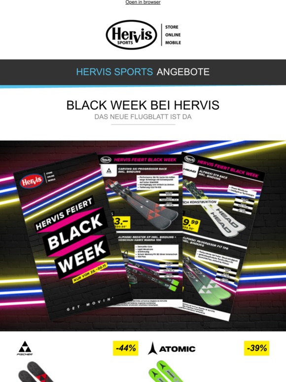 Hervis: Das neue Hervis Flugblatt ist da! | Milled