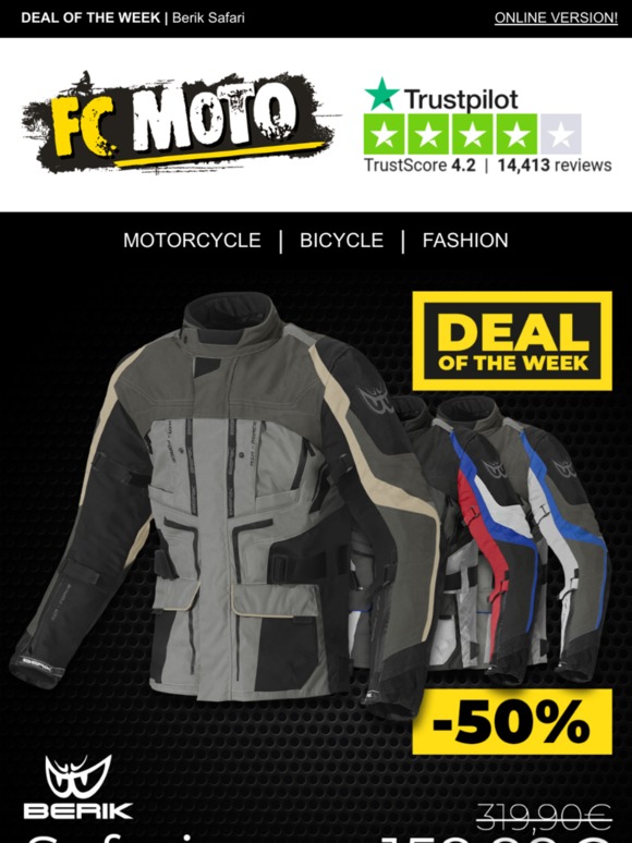 FC-Moto: 📢 DEAL OF THE WEEK | Berik Safari | Milled