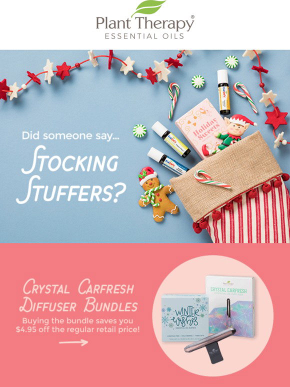 Plant Therapy: Stocking Stuffers That Will Make Anyone Happy! | Milled