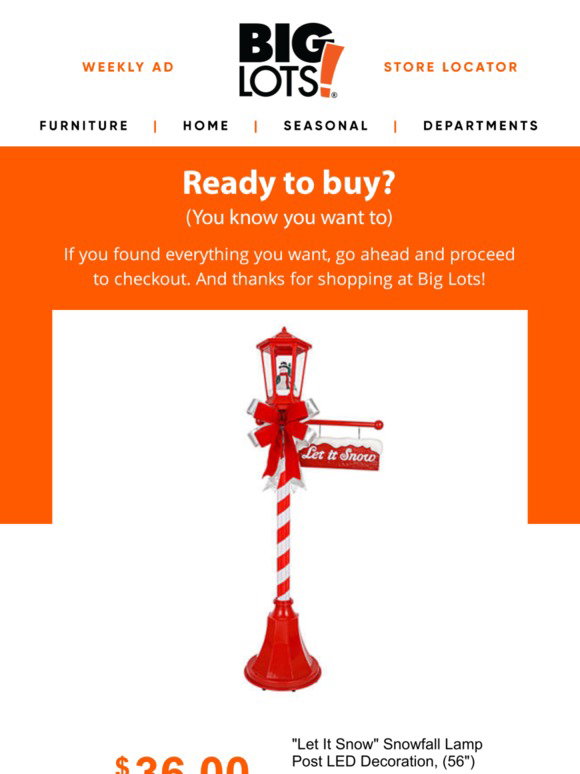 Big Lots: Where'd you go? Ready to checkout? | Milled
