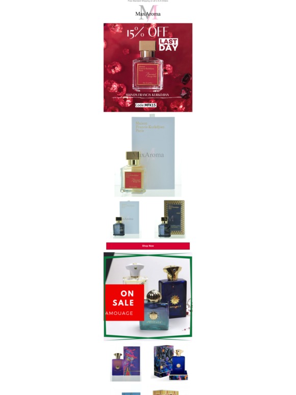 Maxaroma: Amouage Fragrances on SALE(ends today) | Milled