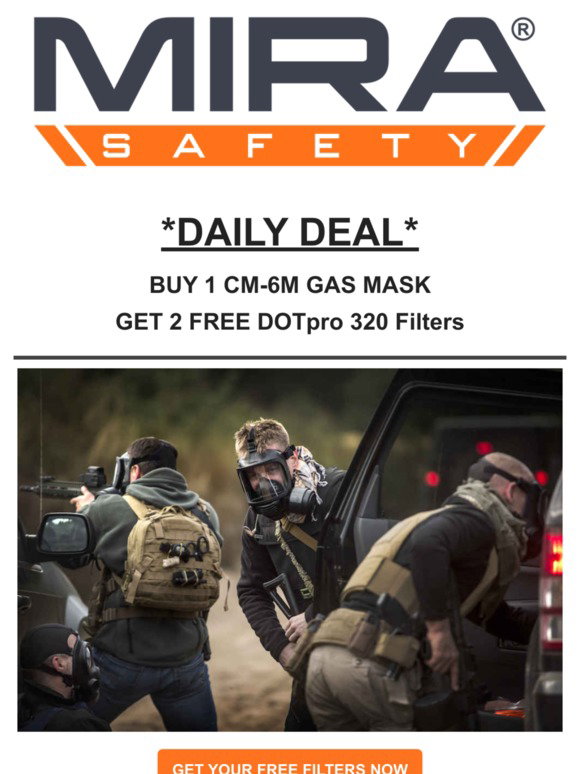 MIRA Safety: Gas Mask Mega Bundle - 27% OFF ☣️ | Milled