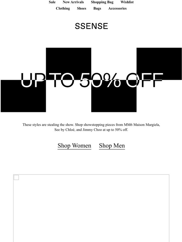 SSENSE: Why Settle For Less? Shop Best Of Sale, Up To 50% Off | Milled