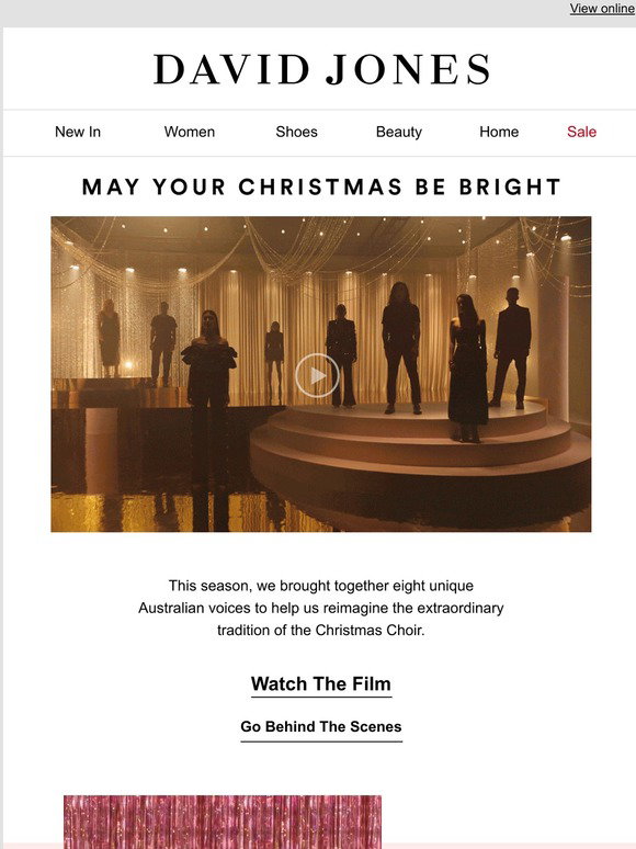 David Jones: Watch The David Jones Christmas Film | Milled