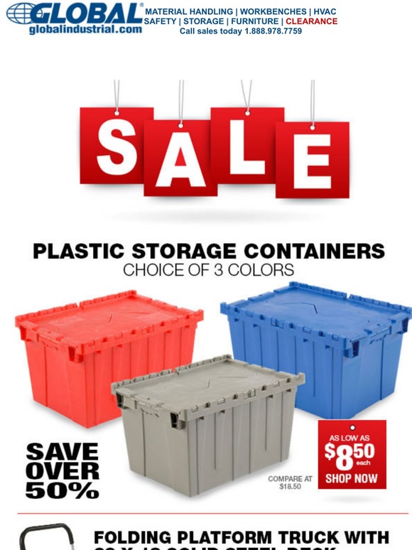 C&H Distributors: Over 50% OFF Plastic Storage Containers + More On ...