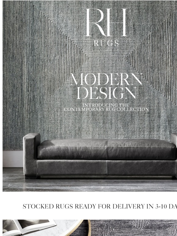 Restoration Hardware: Modern Design. The Contemporary Rug Collection ...