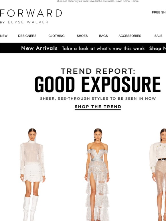 Forward: How to wear the sheer trend | Milled