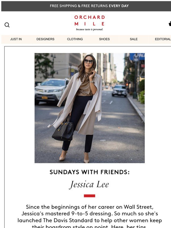 Orchard Mile: Sundays With Friends: Jessica Lee Davis of The Davis ...