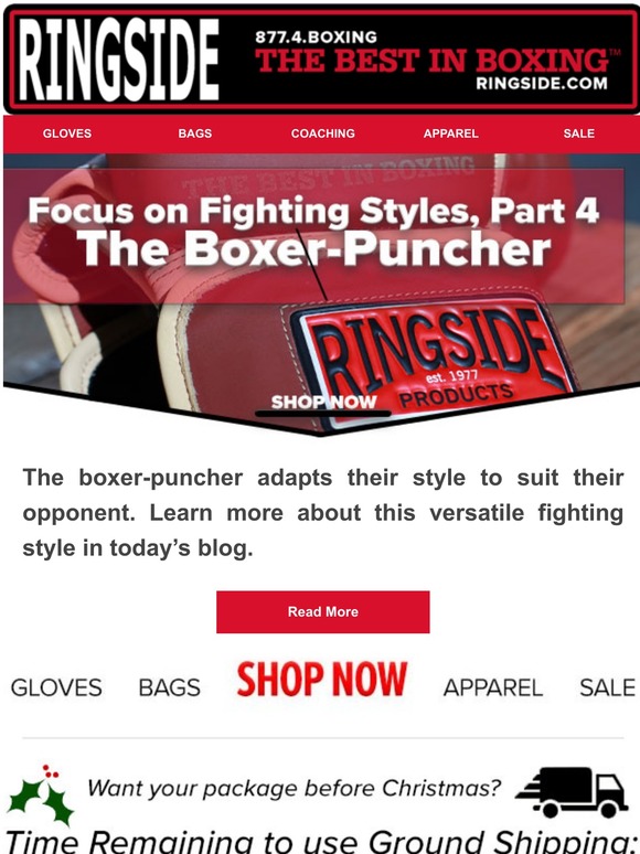Ringside Boxing: Focus on Fighting Styles, Part 4 - The Boxer-Puncher ...
