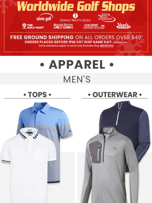 Edwin Watts Golf: Gift The Perfect Fit This Holiday Season! | Shop ...