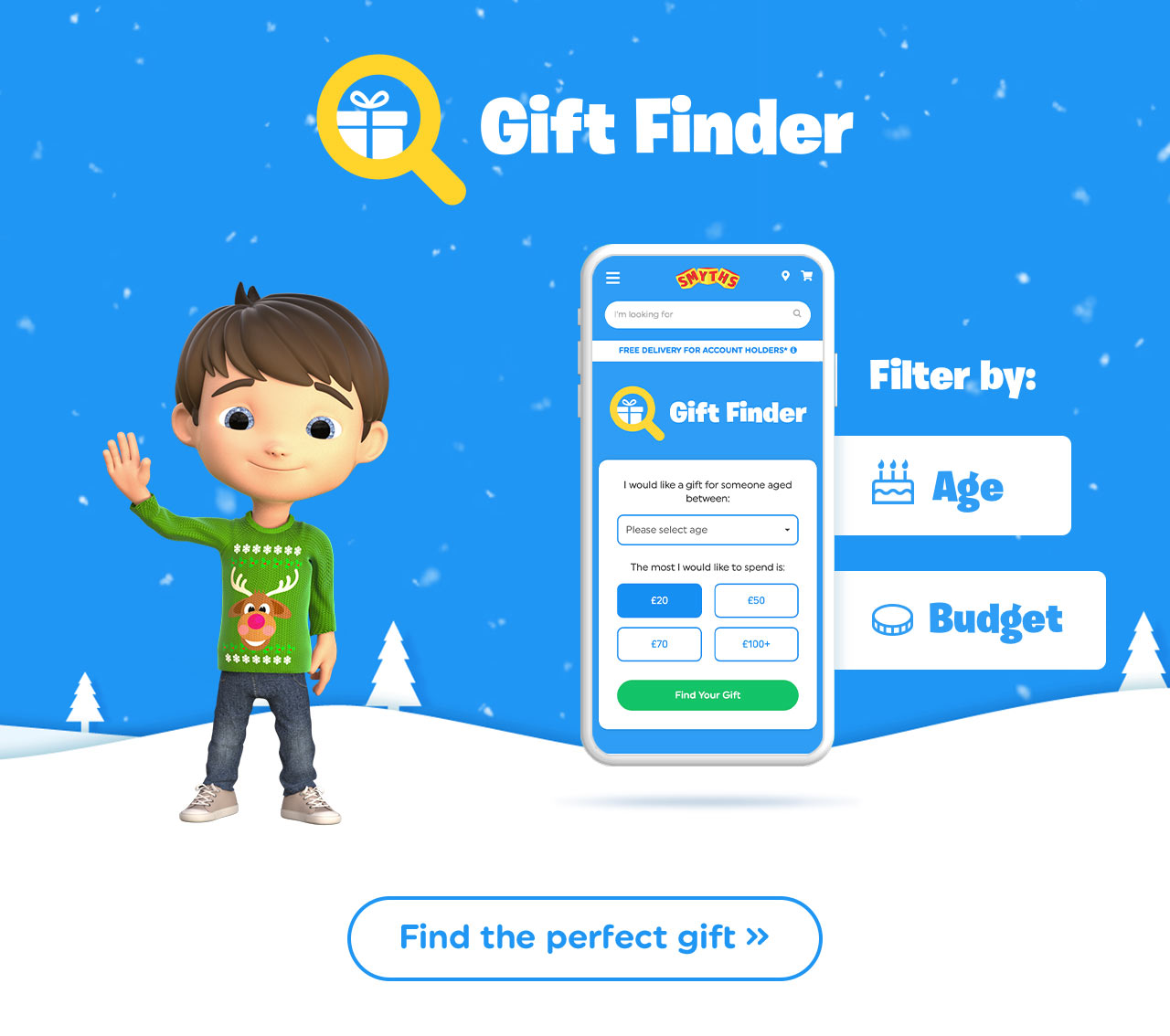Smyths Toys HQ: Need gift ideas? Try our Gift Finder! | Milled