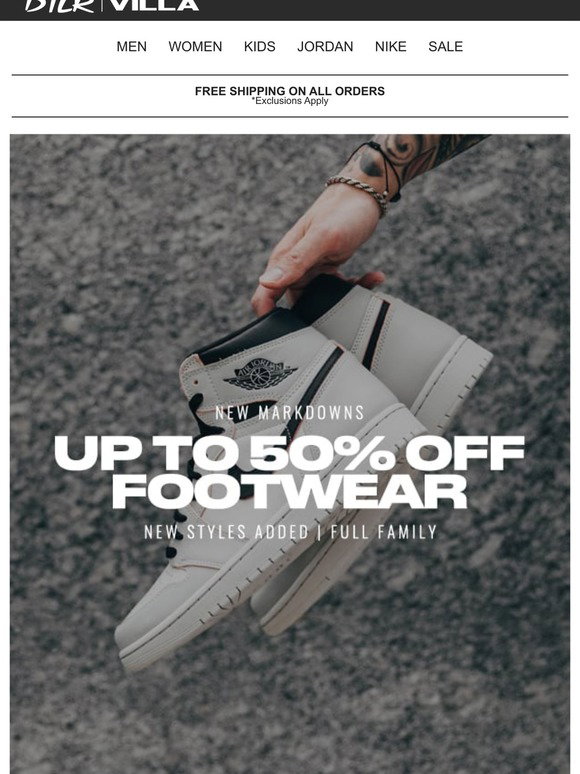 DTLR (Down Town Locker Room): New Markdowns | Milled