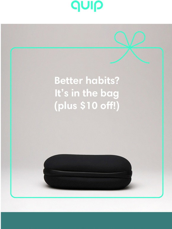 Quip: Get $10 off our new Refresh Bag | Milled