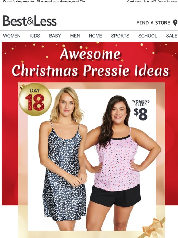 Best & Less: Treat yourself, PJ sets for $8 | Milled