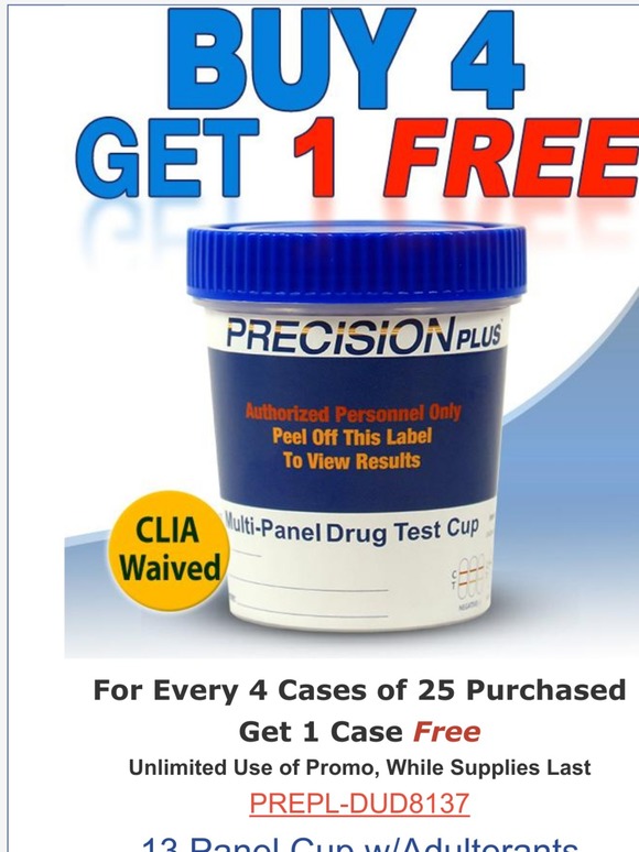 American Screening Corporation: Rapid 13 Panel DOA Cup | Milled