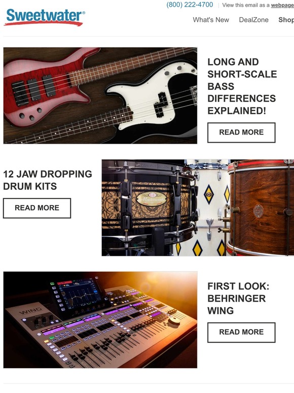 Sweetwater: Long and Short-scale Bass Differences Explained! | Milled