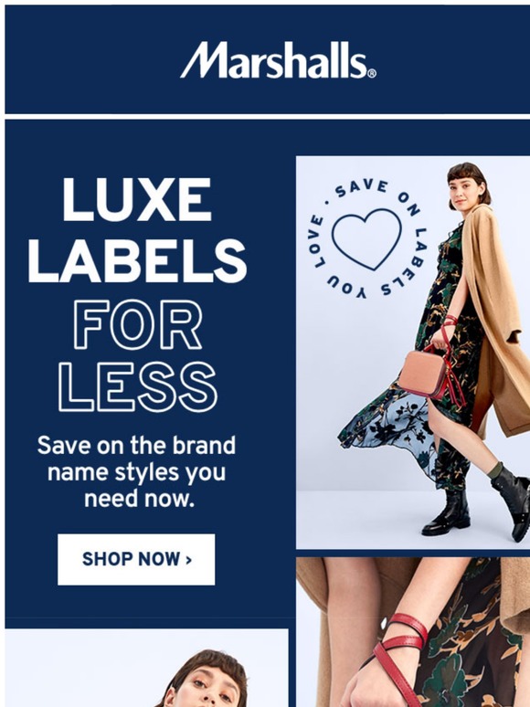 Marshalls: Luxe Labels for Less | Milled