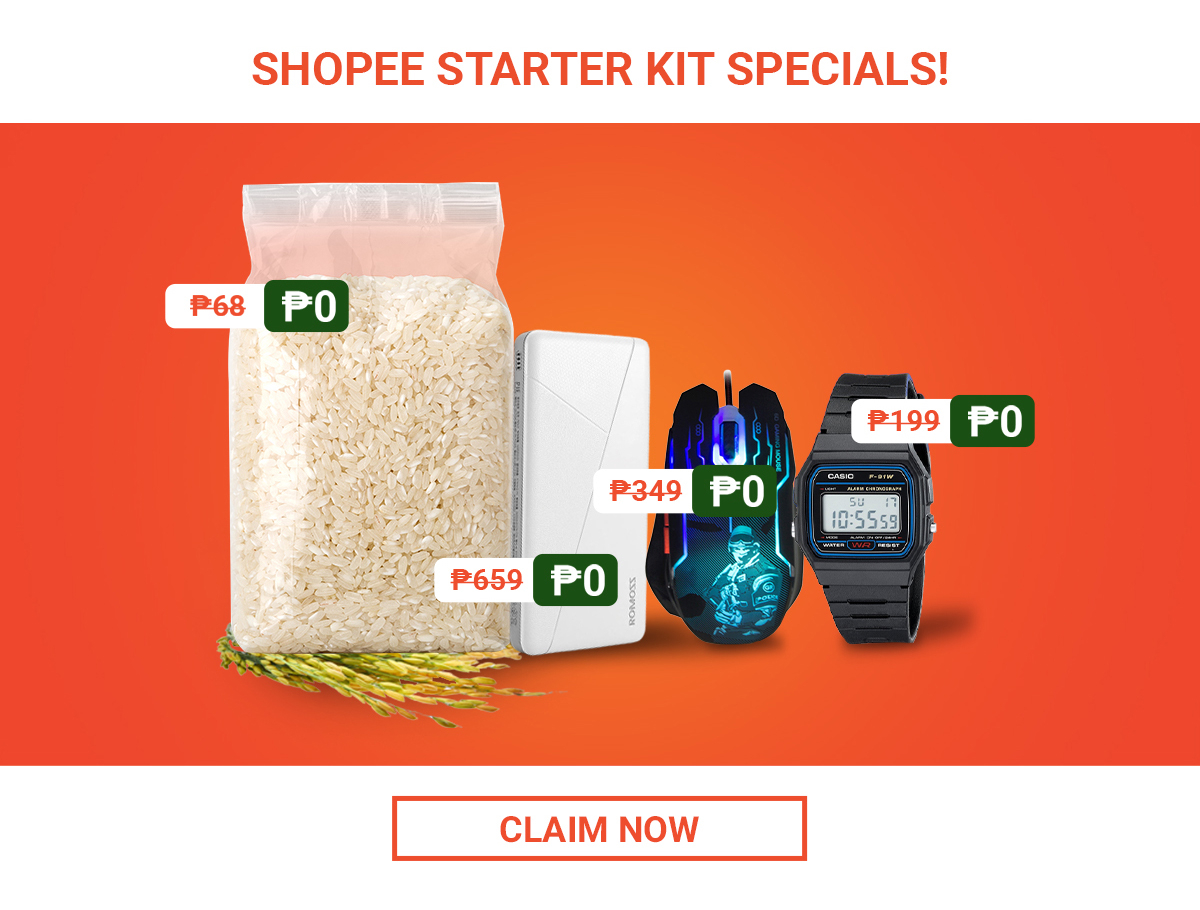 Shopee (PH): Claim your Free Gift wth the Shopee Starter Kit! | Milled