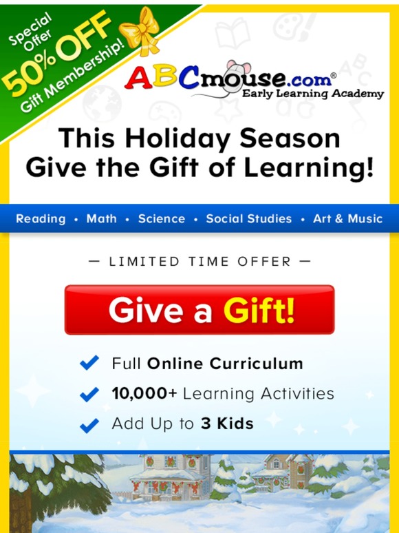 ABCmouse.com: Deliver Some Cheer this Holiday Season | Milled