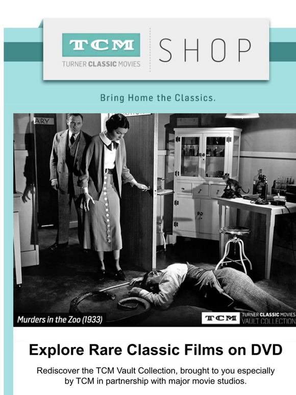 Turner Classic Movies: Shop the TCM Vault Collection Today! | Milled