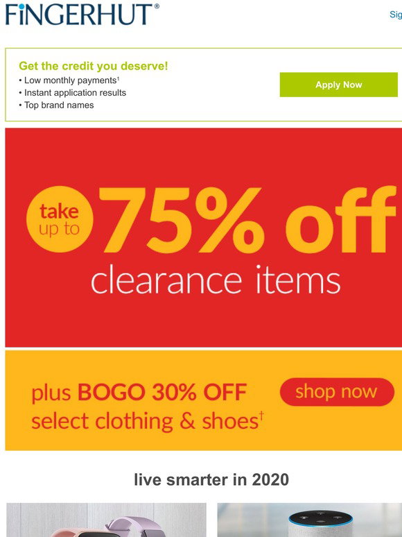Fingerhut: Fingerhut: HUNDREDS of items up to 75% OFF! | Milled