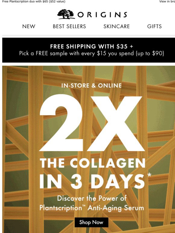 Origins: Boost 2X The Collagen In 3 DAYS! | Milled