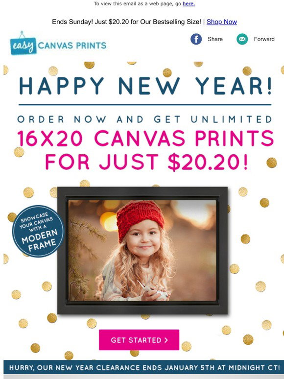 Easy Canvas Prints: Our Most Popular Size For ONLY $20.20 Each! 🎉 This ...