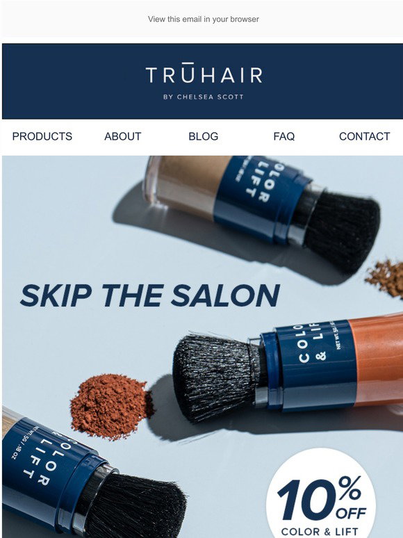 TRUHAIR: 🌟 10% Off BEST-SELLING Root Touch-Up Brush🌟 Shop Color & Lift ...