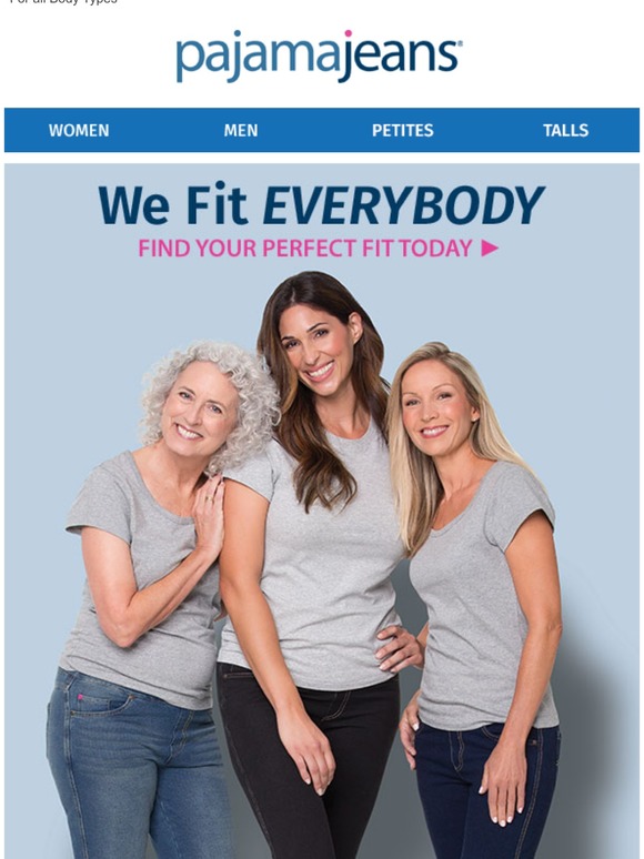 PajamaJeans: Jeans That Fit YOUR Needs | Milled